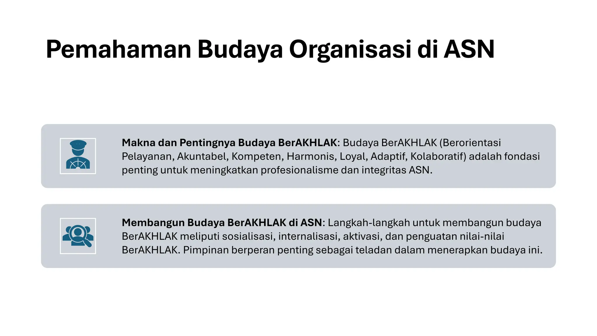 01. Konsep Dasar Organisasi dan Peran ASN | PDF