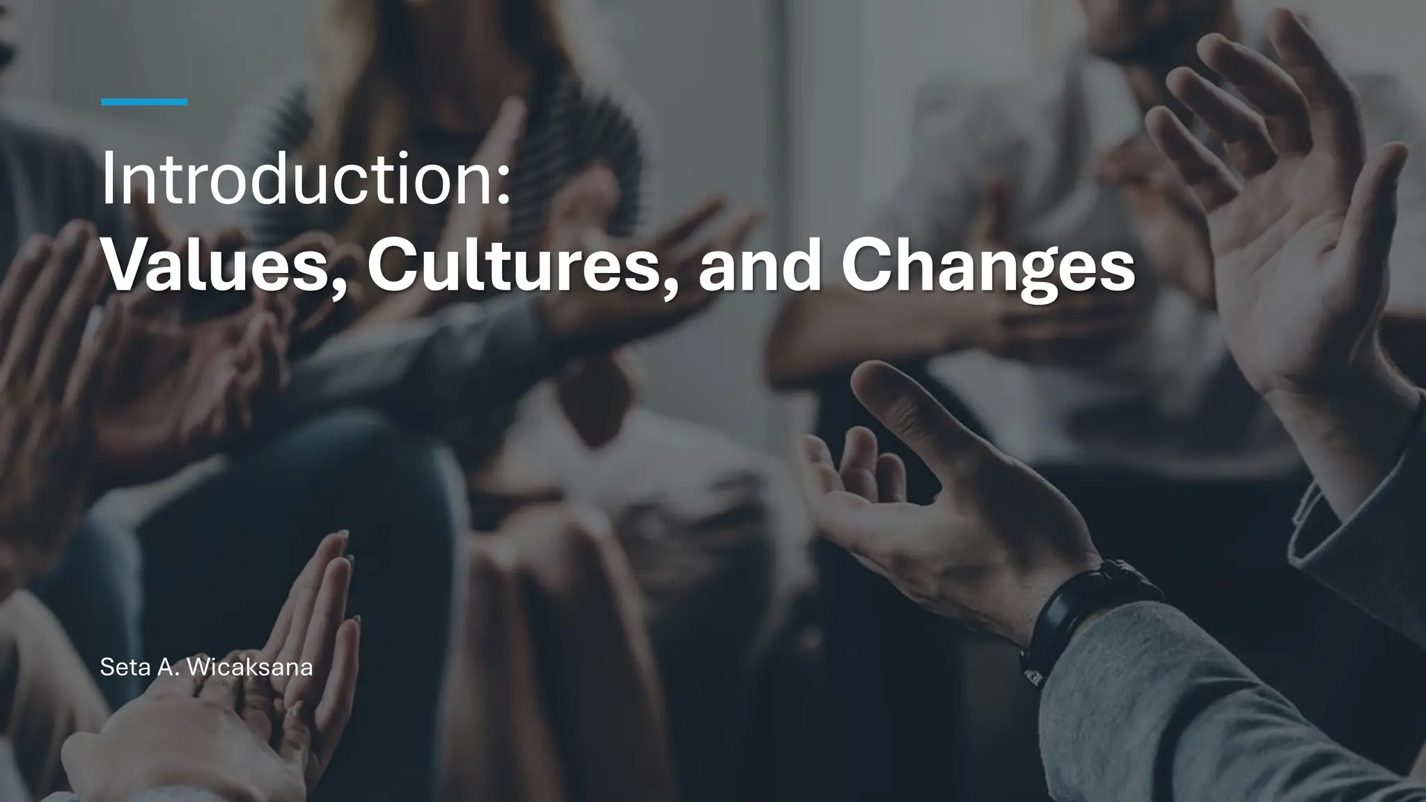 Introduction - Values, Cultures, and Changes | PDF