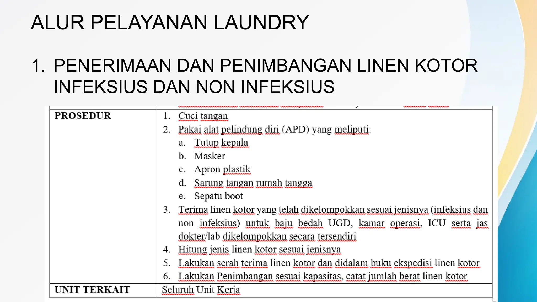 01.MANAJEMEN LAUNDRY RS JOHAR BARU.pptx\ | PPTX