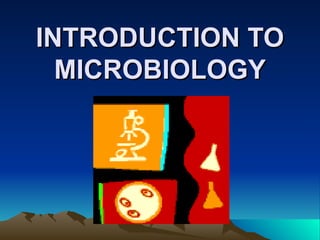 01. Introduction to Microbiology, first session | PPT