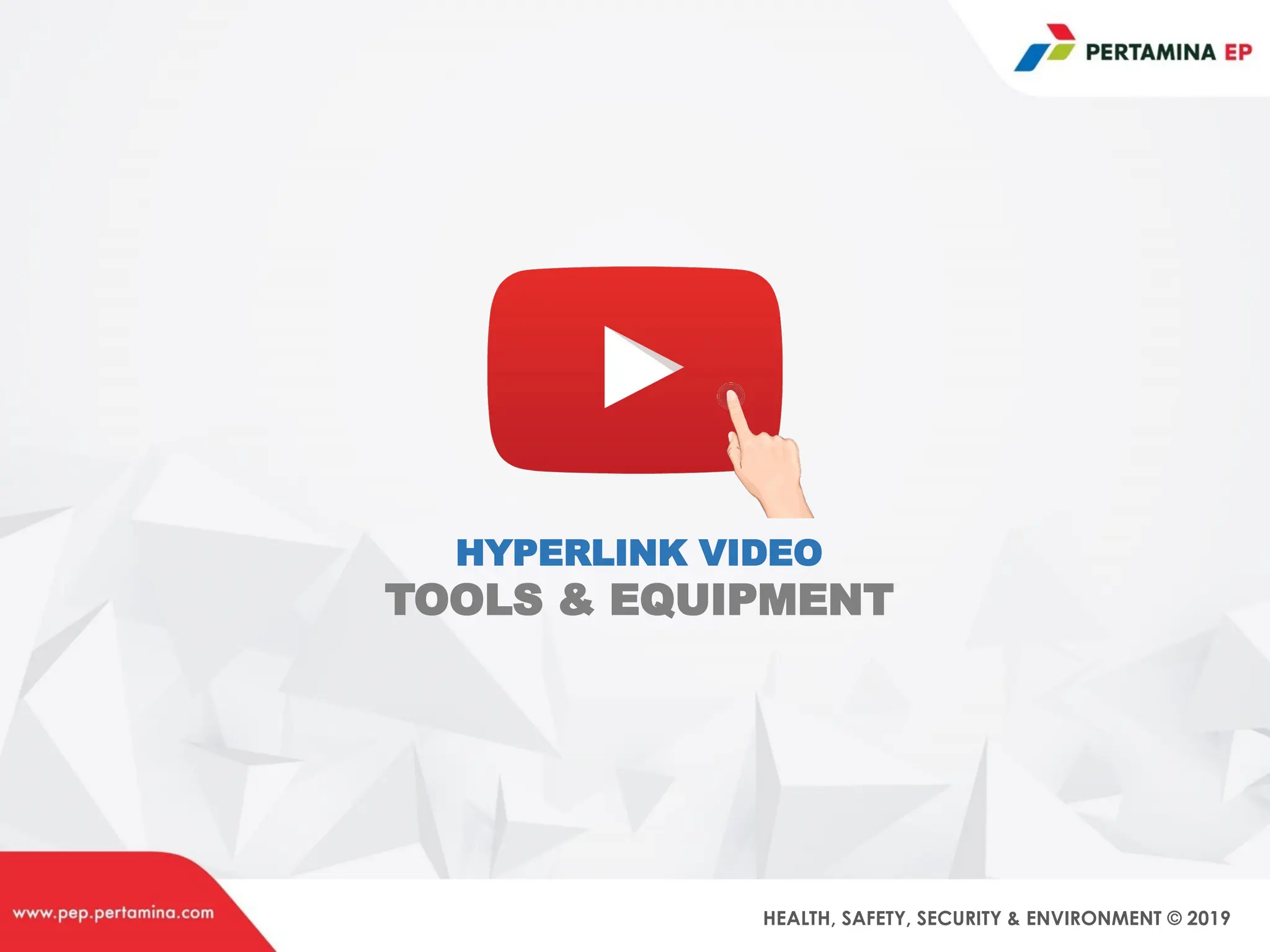 LSR PERTAMINA CLSR - Tools & Equipment.ppt