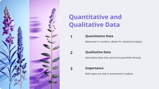 Basics of/Introduction to Econometrics.pptx