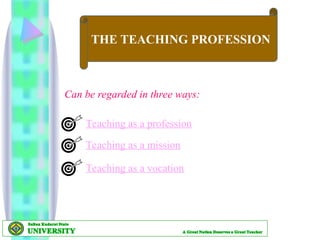 01.-The-Teaching-Profession-1 in Learners.ppt
