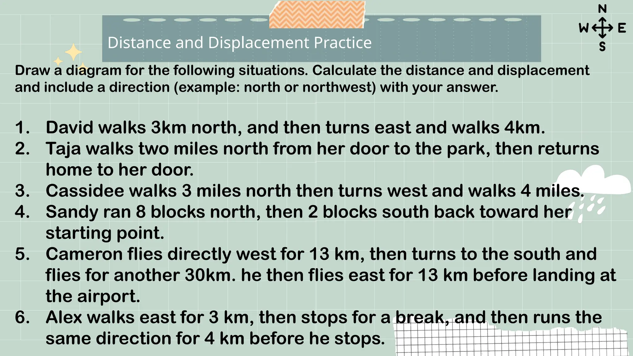 Lesson on Motion: Distance and Displacement | PPTX