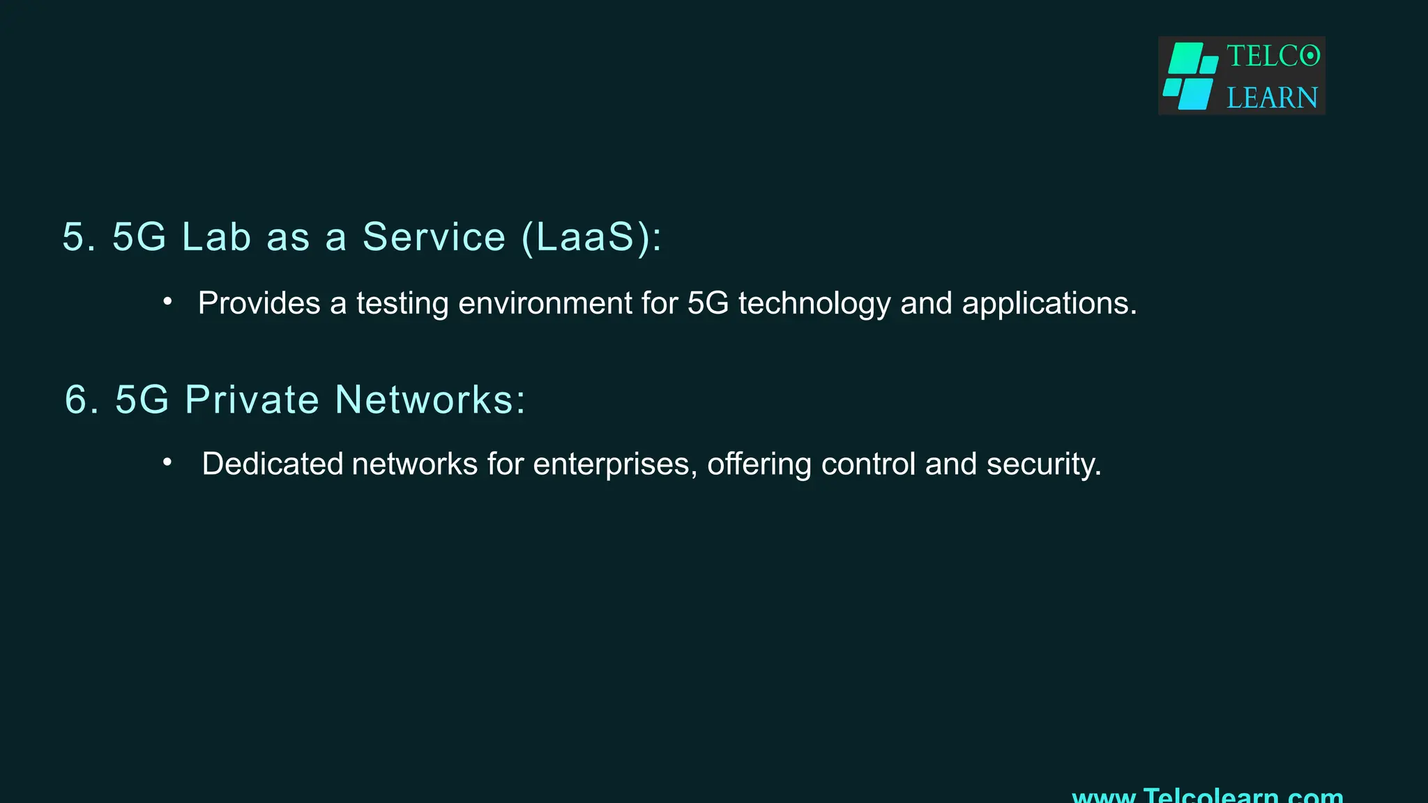 5G Essentials Training by TelcoLearn | 5G Training | PPTX