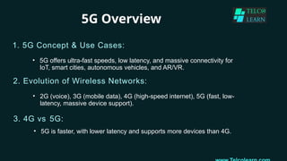 5G Essentials Training by TelcoLearn | 5G Training | PPT