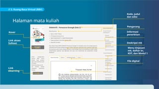 Mengenal dan Menggunakan Perpustakaan Digital UT | PPTX