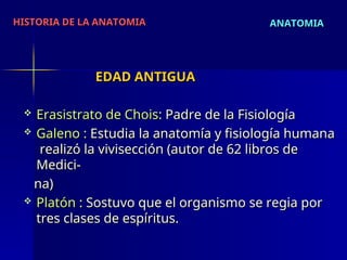 01. ANATOMIA. Generalidades.PPT DIAPOSITIVAS | PPT
