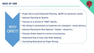 Overview of Order Execution Process - Steel | PPTX