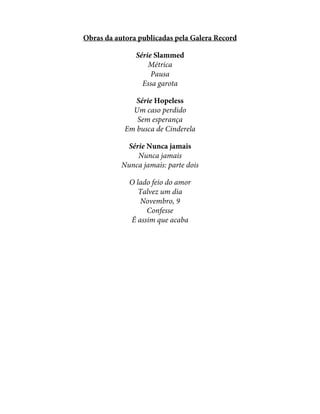 01. É Assim que Acaba - Colleen Hoover.pdf