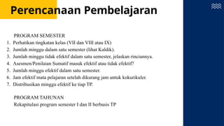 Perencanaan dan Asesmen Pembelajaran Kurikulum Merdeka untuk SMP | PPTX