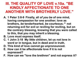 love of the brethren | PPTX