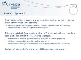 Governance of the RIS3 Entrepreneurial Discovery Process: What is in the Spotlight? | PPTX ...