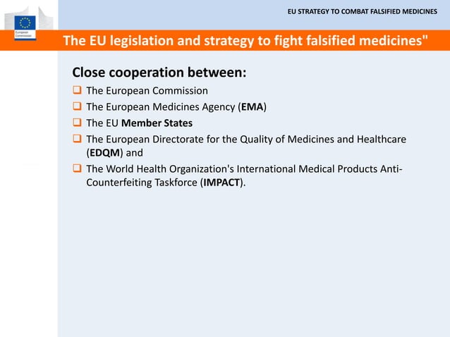 Session1: Patrick Deboyser, European Union | PPT
