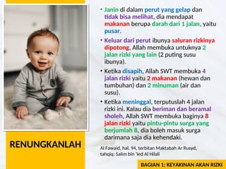 Rizki, Keyakinan dan Amalan_________.ppt