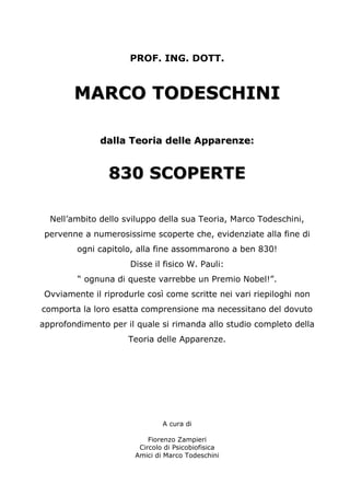 01 - 830 SCOPERTE dalla Teoria delle Apparenze - Todeschini.pdf
