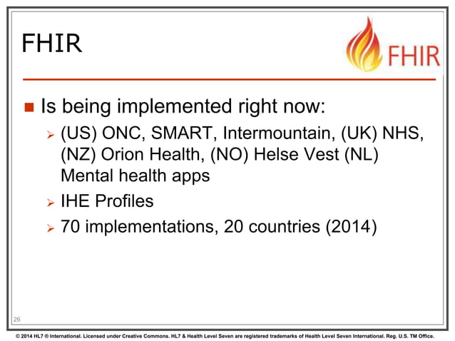 FHIR architecture overview for non-programmers by René Spronk | PPTX