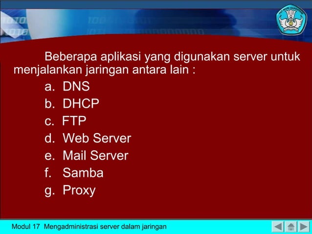 01 admin-server-jaringan | PPT