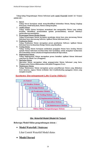 01 analisa dan perancangan sistem informasi(1) | DOC