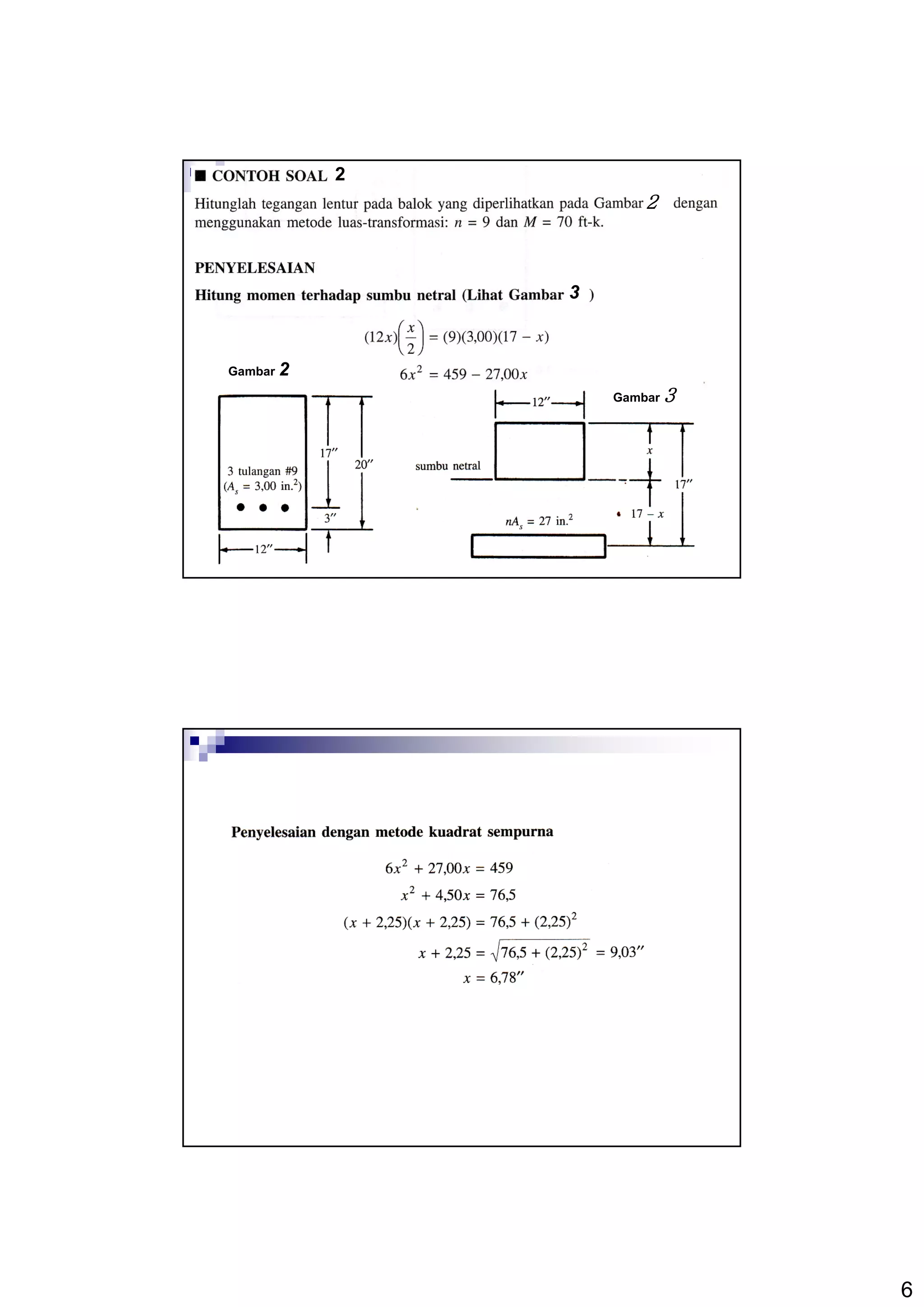 01 analisis lentur balok | PDF