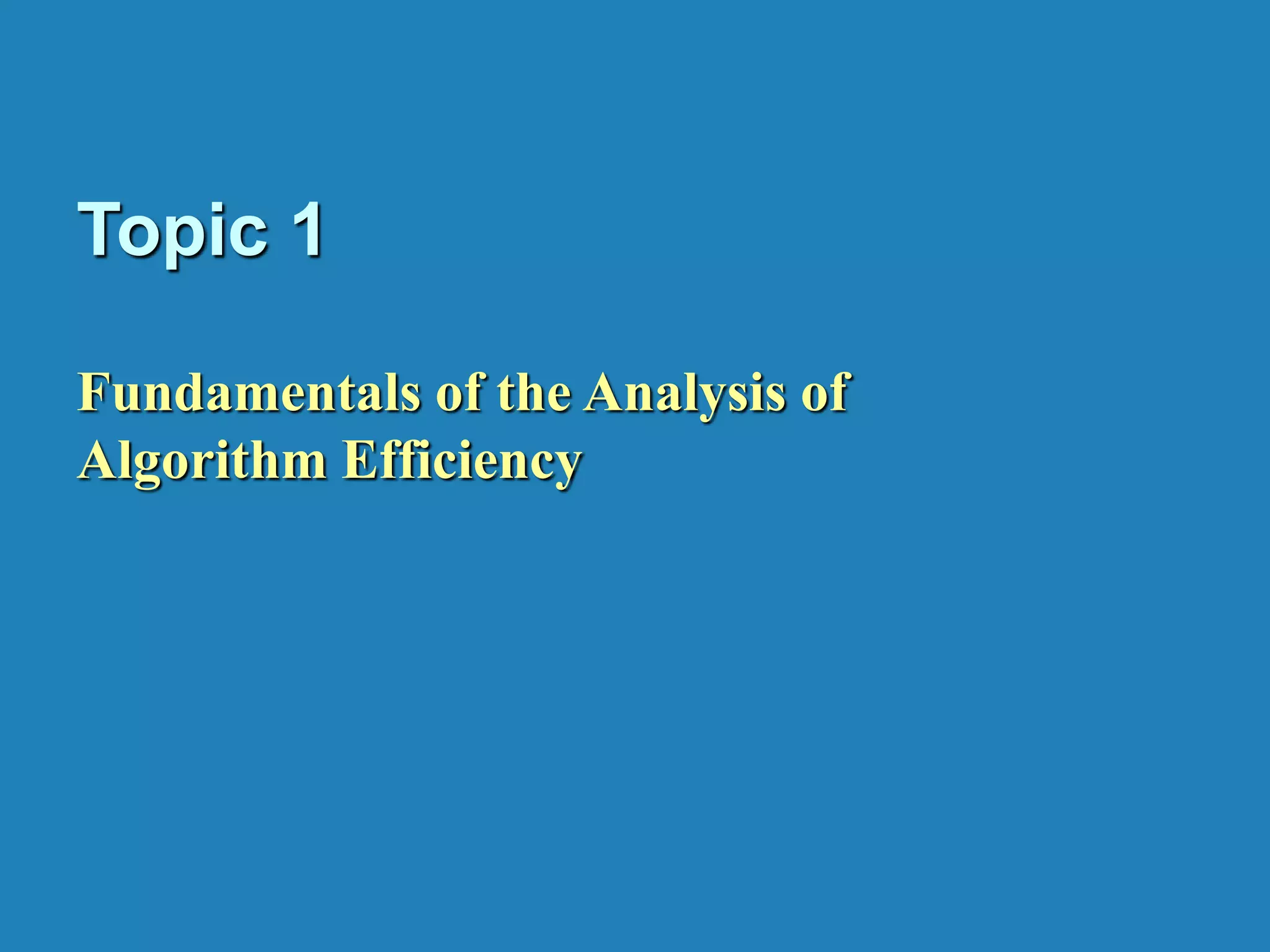 01 - Analysis of Efficiency.pptx