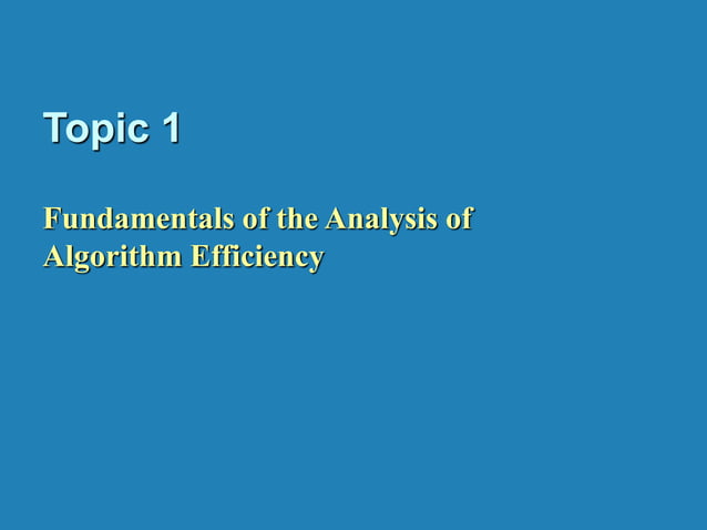01 - Analysis of Efficiency.pptx