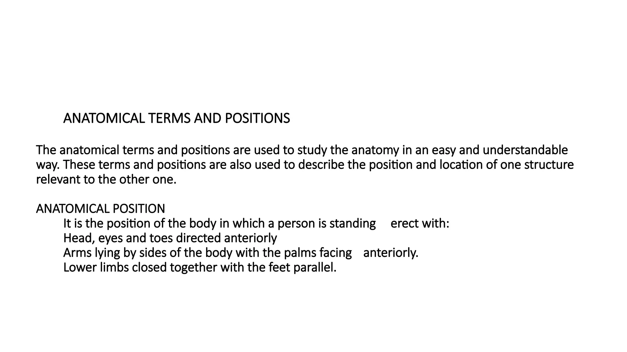 Anatomy lacture about introduction of anatomy and there branches | PPTX