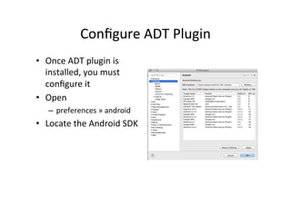 Android SDK: How to Install | PDF | Operating Systems | Computer ...
