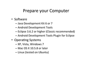 Android SDK: How to Install | PDF