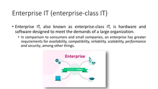 An overview - Enterprise | PPTX | Computing | Technology & Computing