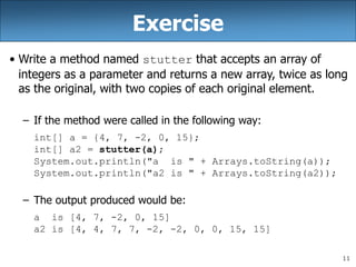 Arrays (Lists) in Python................ | PPT