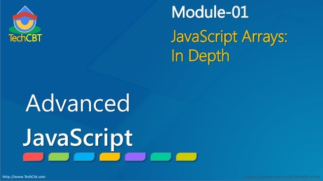 TechCBT: JavaScript Arrays in Depth