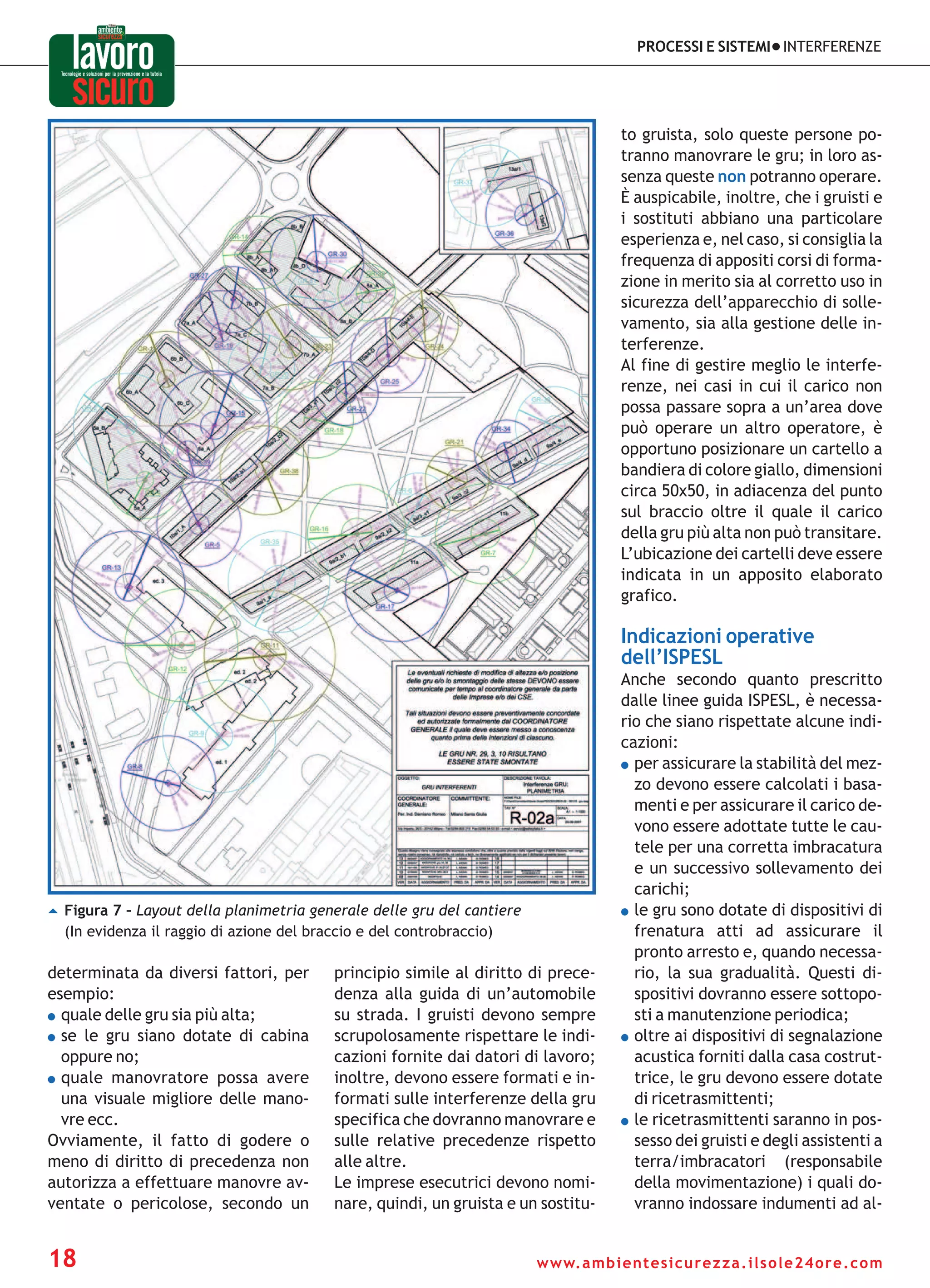 01 articolo su gru interferenze | PDF
