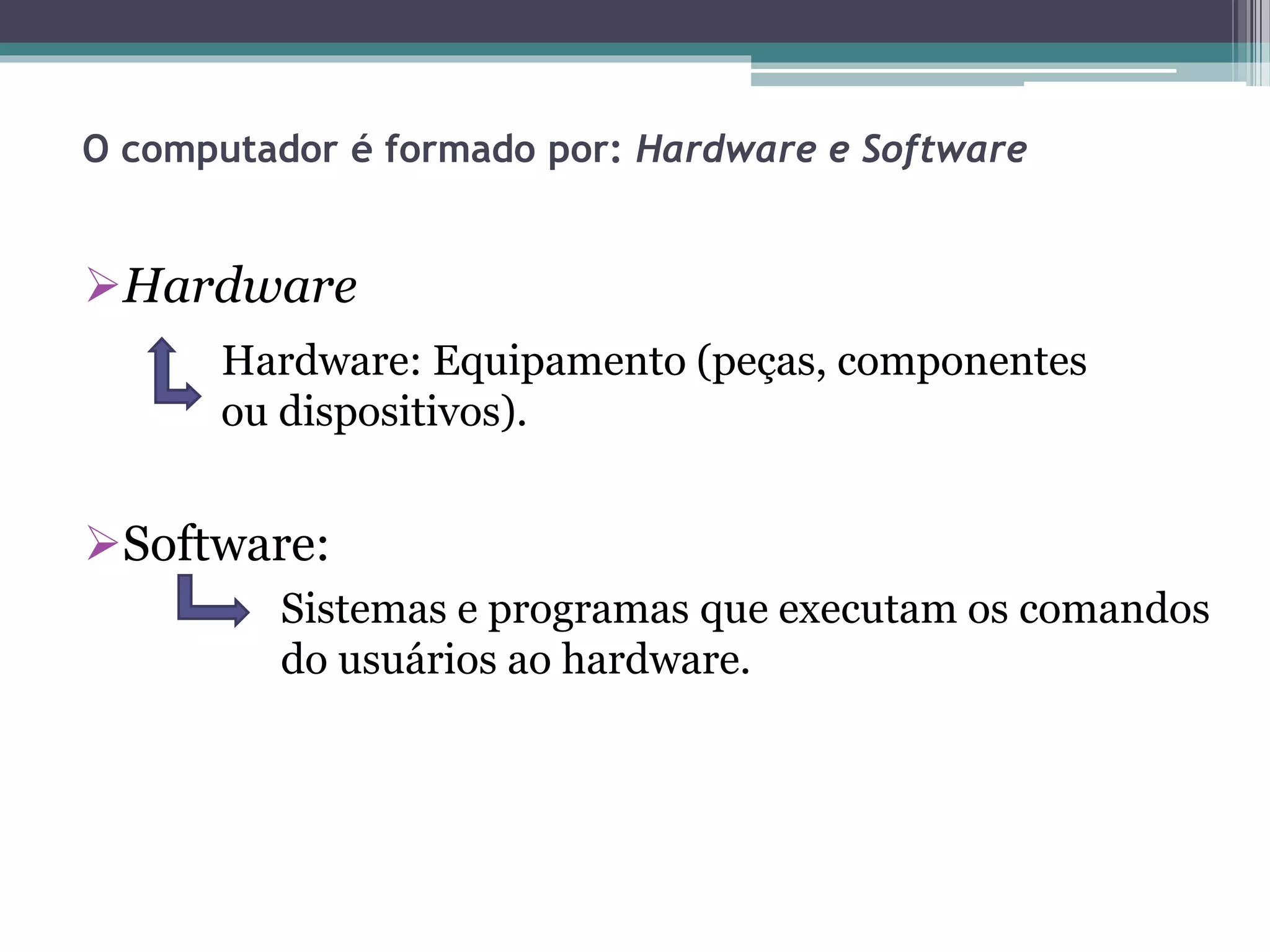 01 aula conhecendo o computador | PPT