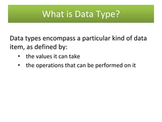 Basic data structure DATA STRUCTURE ALGORITHM | PDF