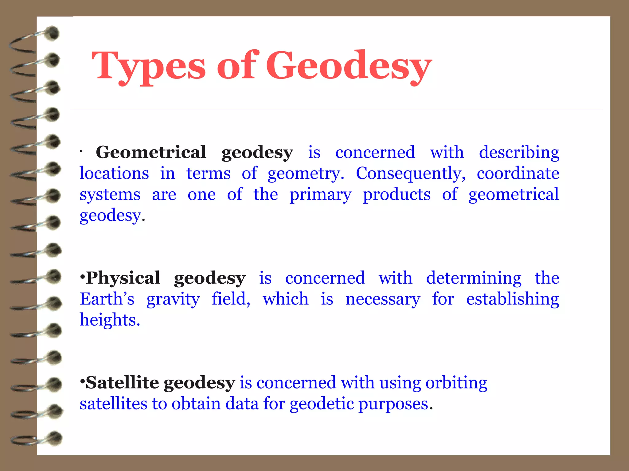 Basic of Geodesy | PPT