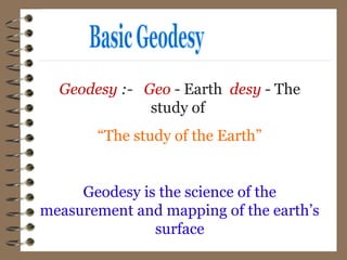 Basic of Geodesy | PPT