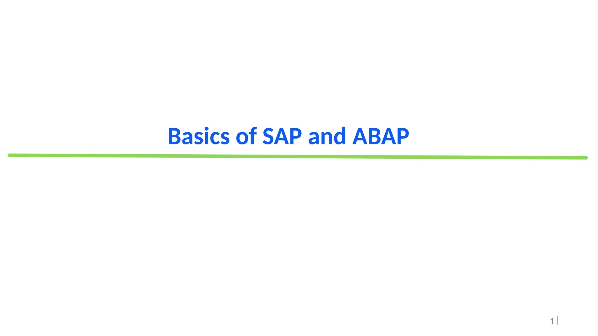 01 - Basics of SAP and ABAP for beginners.pptx