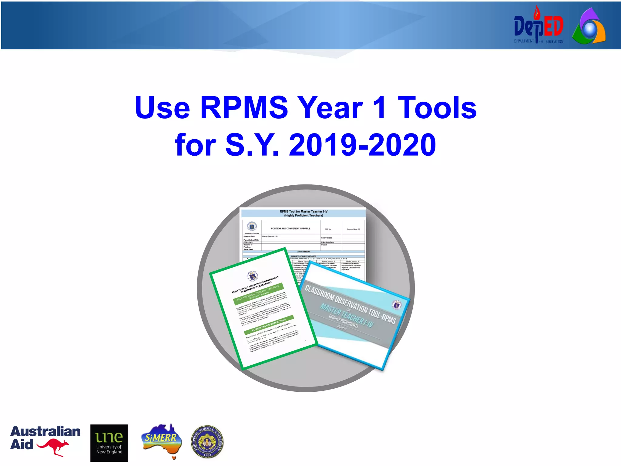 01 BHROD PPST-RPMS Preliminary for Orientation sy 2019-2020 | PDF