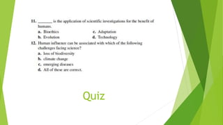 01 biology - characteristics of life | PPTX