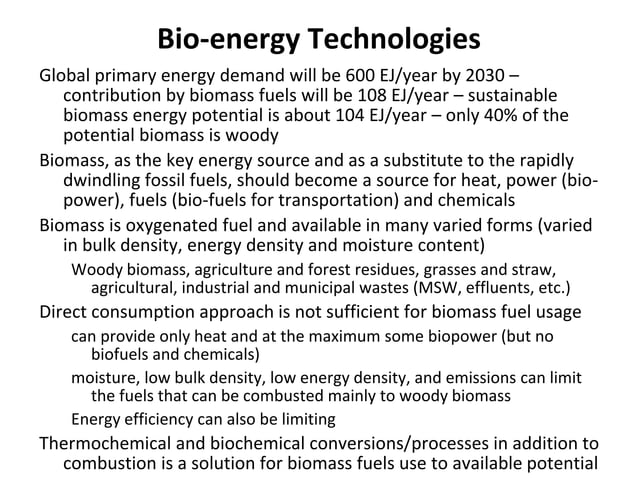 biomass fuels and cook stoves | PPTX | Power and Energy Industry ...