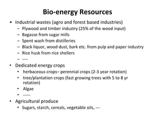 biomass fuels and cook stoves | PPTX