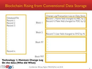 01 - Blockchain technology - Basics | PDF | Databases | Computer ...