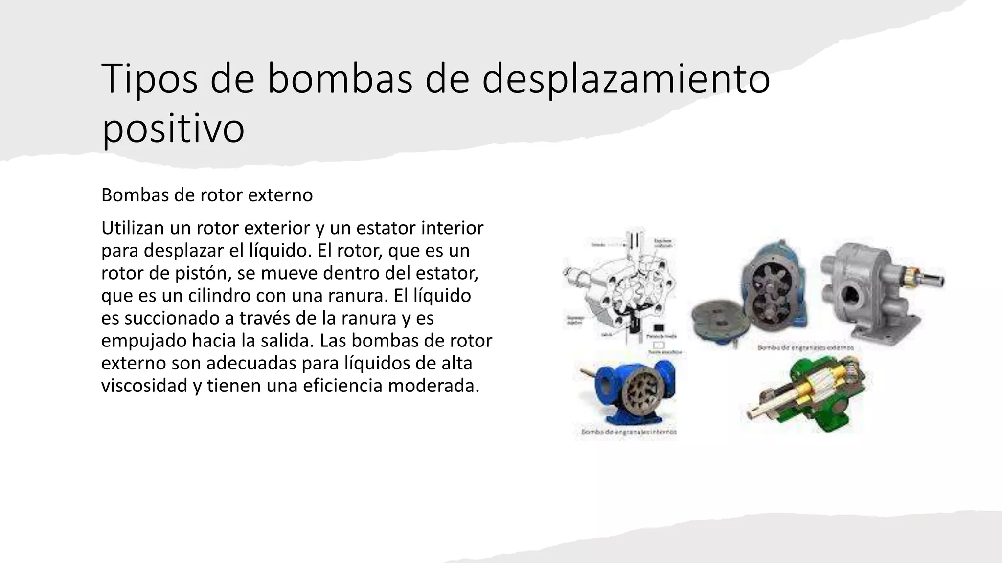 01 - Bombas de desplazamiento positivo.pptx | Physics | Science