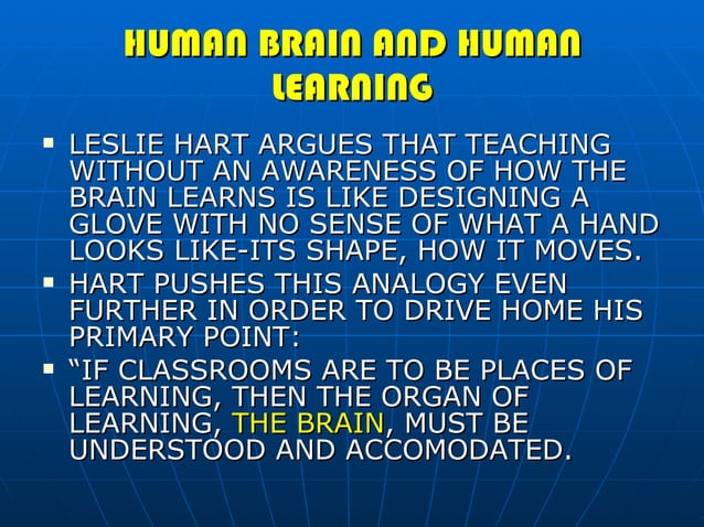 01. brain based-learning | PPT