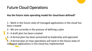 Cloud Adoption Framework Phase one-moving to the cloud | PPTX