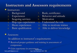 CBA Assesment Guidelines | PPT