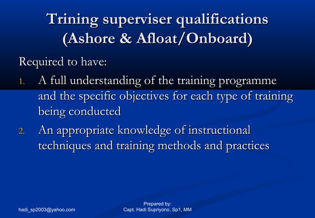 CBA Assesment Guidelines | PPT