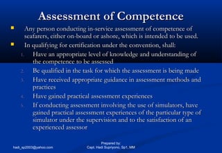 CBA Assesment Guidelines | PPT