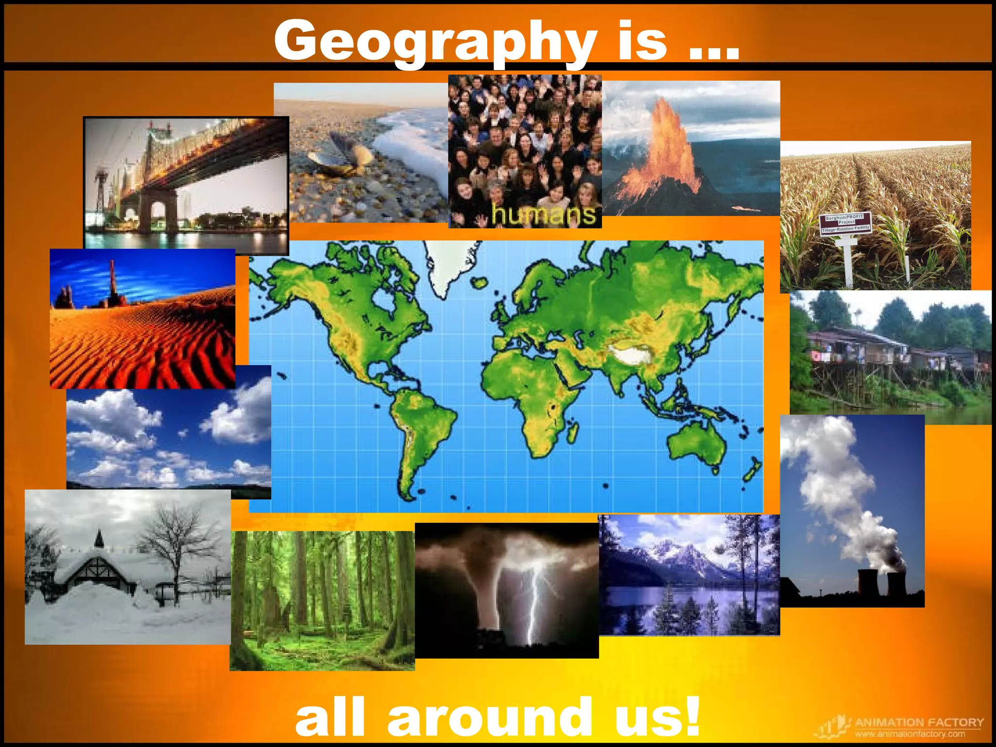01 Chap 1 Introduction To Geography (Jan 08) | PPT